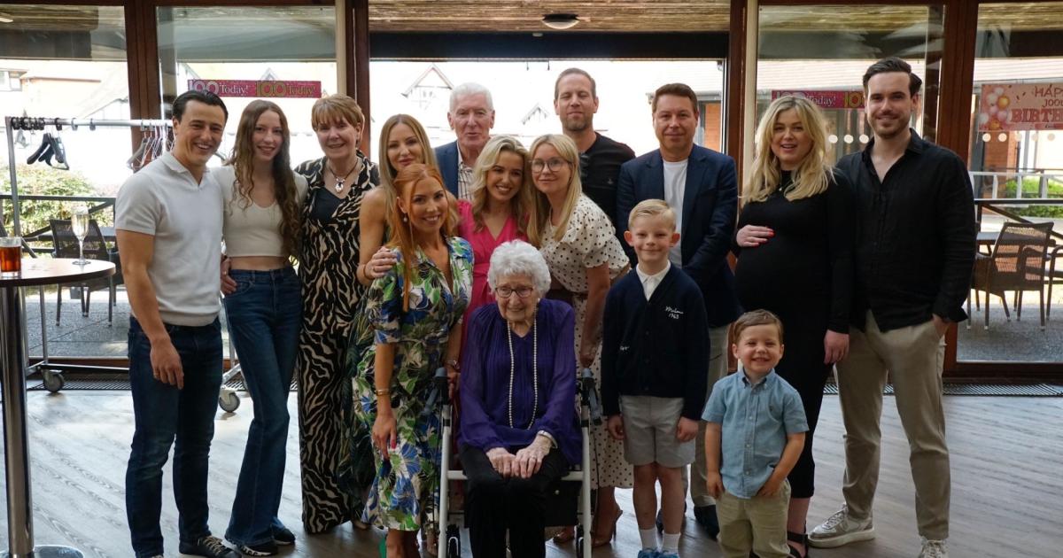 Family and friends celebrate 'perfect day' as Cookham woman turns 100 ...