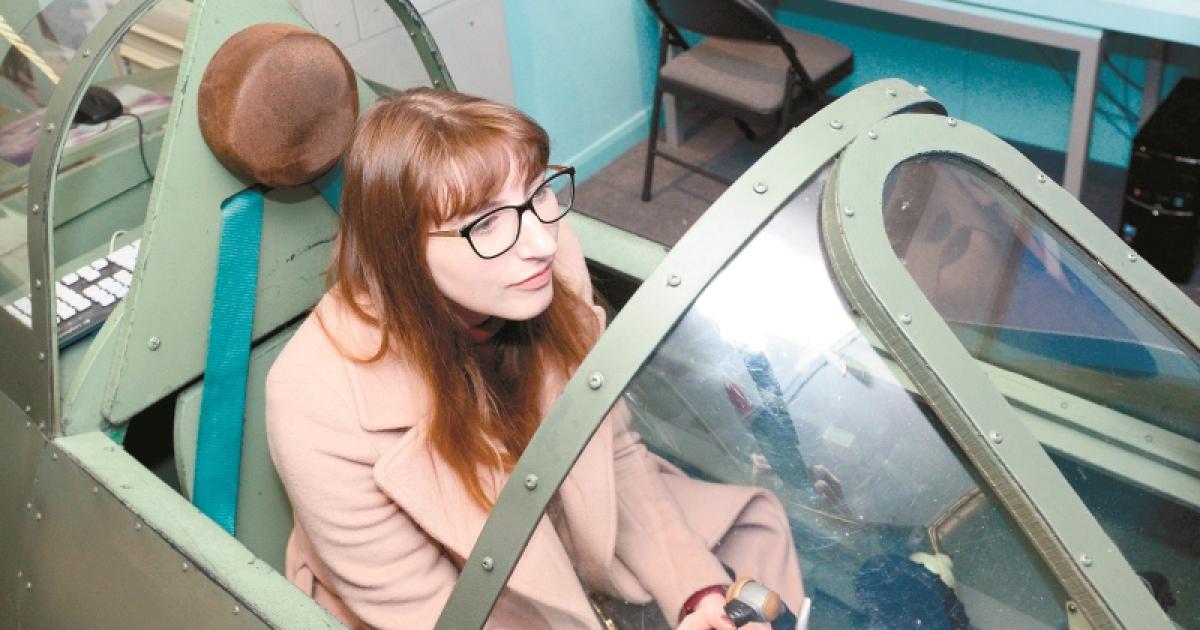 Free Spitfire simulator rides for Women's Day - Photo 1 of 1 - Baylis ...