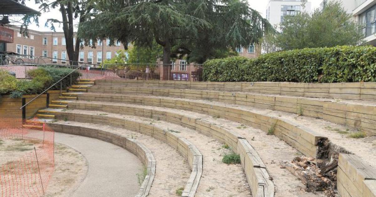 Maidenhead amphitheatre temporarily closed due to rotten wood - Photo 1 ...