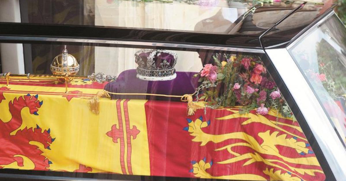 Thousands line procession route for final farewell to Her Majesty ...