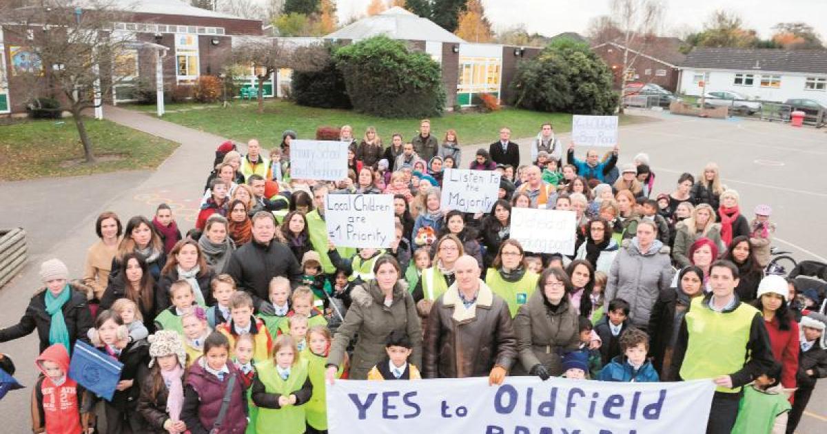 Remember When Extra: Campaign to move Oldfield School - Photo 1 of 1 - Baylis Media Photos