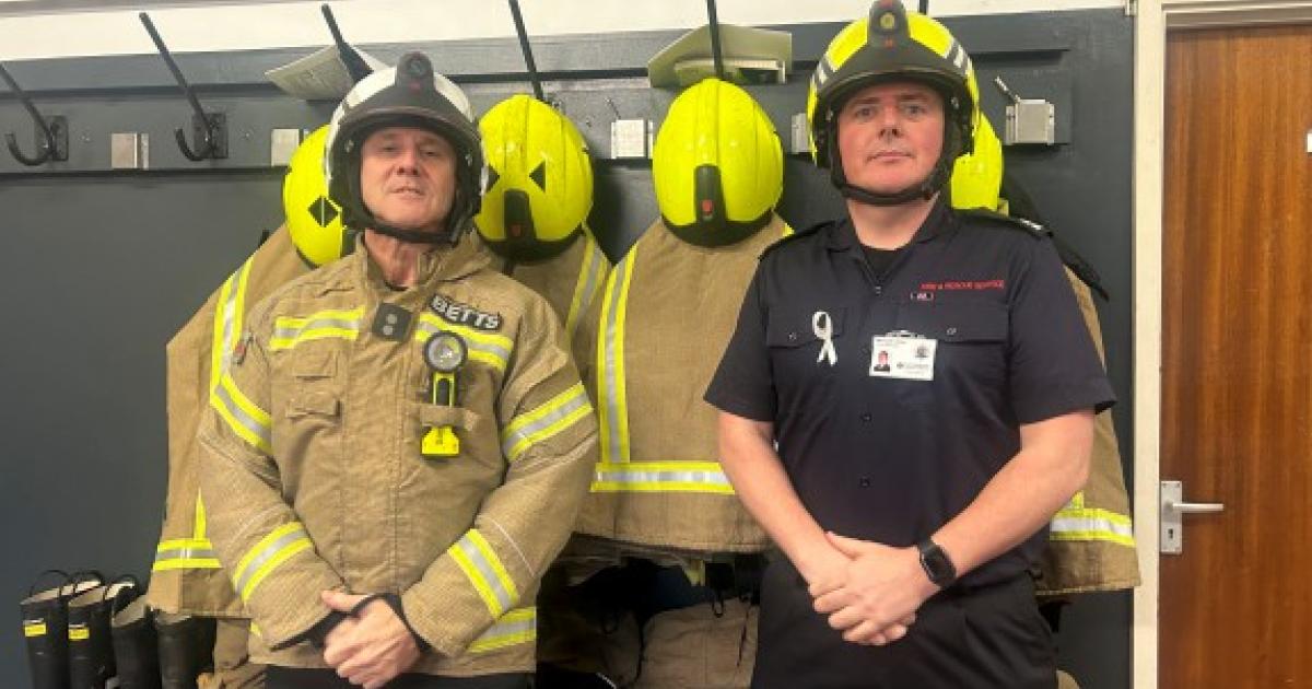 Sign up as firefighter and still keep up the day job - Baylis Media Photos