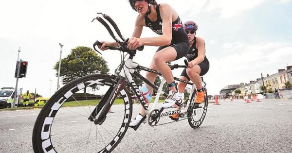 Katie credits guide Grace with dramatic silver medal at World Triathlon ...