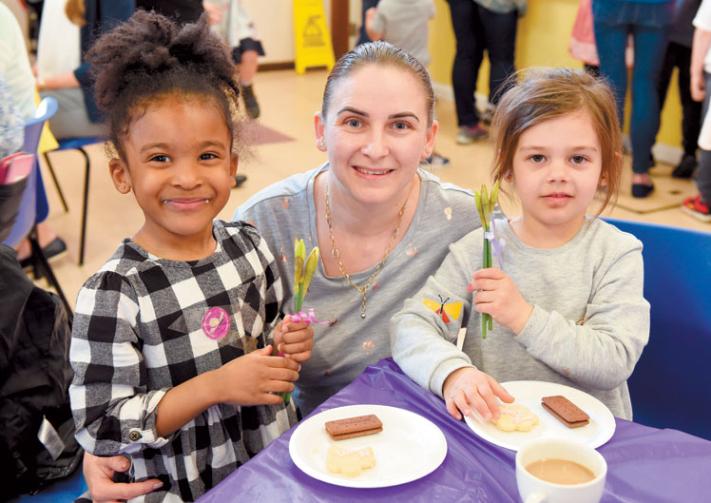 In pictures: Mums enjoy sweet treats with their children at Larchfield ...