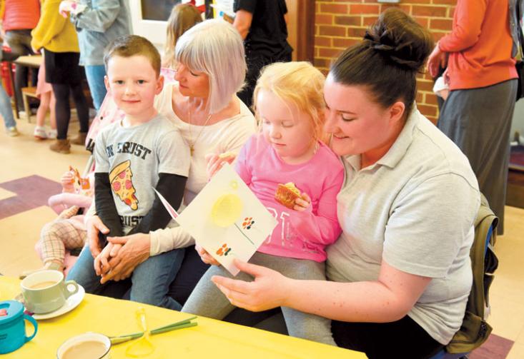 In pictures: Mums enjoy sweet treats with their children at Larchfield ...