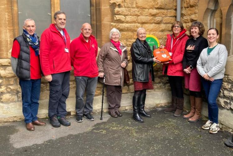 Maidenhead church fitted with lifesaving device - Baylis Media Photos