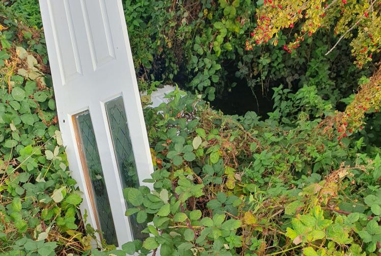Man faces £1,000 fine after dumping doors near Slough tip to avoid £6. ...