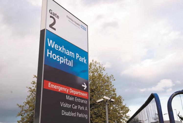 Claims payouts by Wexham Park Hospital dropped greatly last year ...